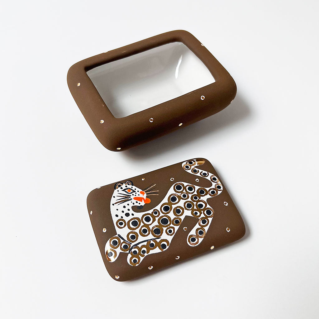 Waylande Gregory Leopard Box Matte Brown – PATCH NYC